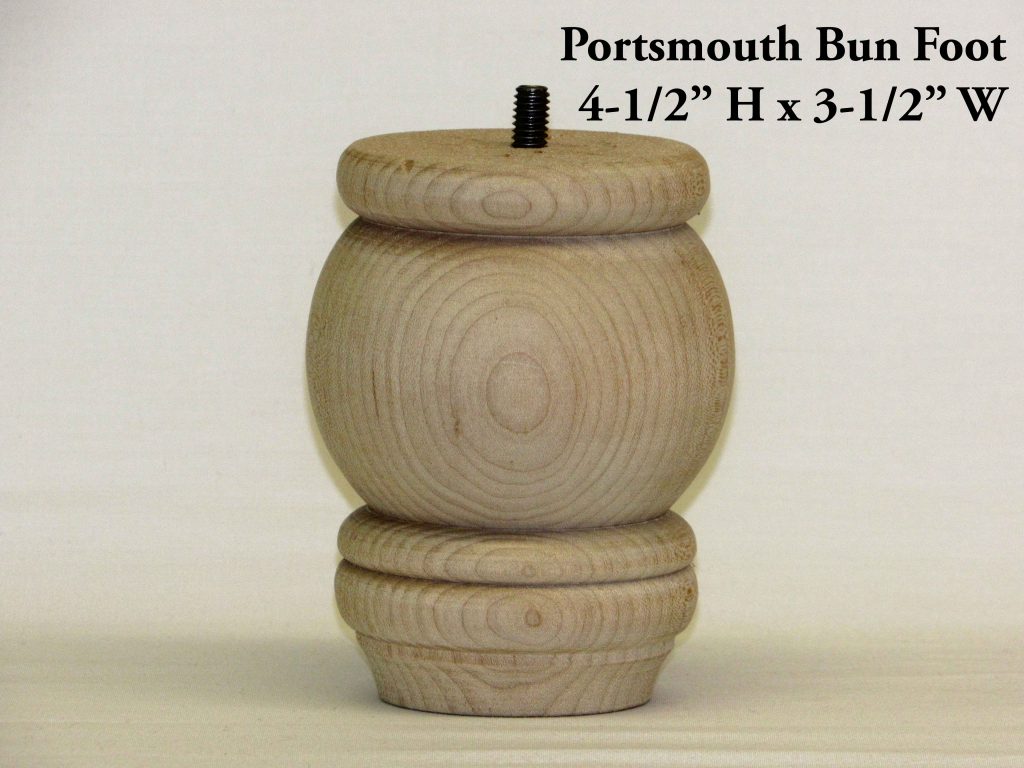 Portsmouth Bun Foot | Capitol City Lumber