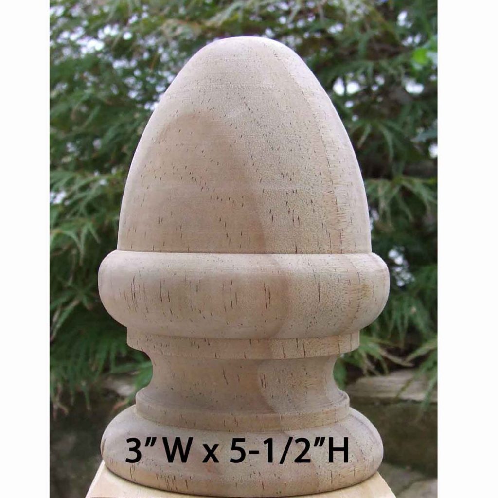 Acorn Post Top | Capitol City Lumber