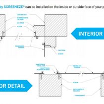 SNAPTRACK® Porch Screening System by Screeneze | Capitol City Lumber