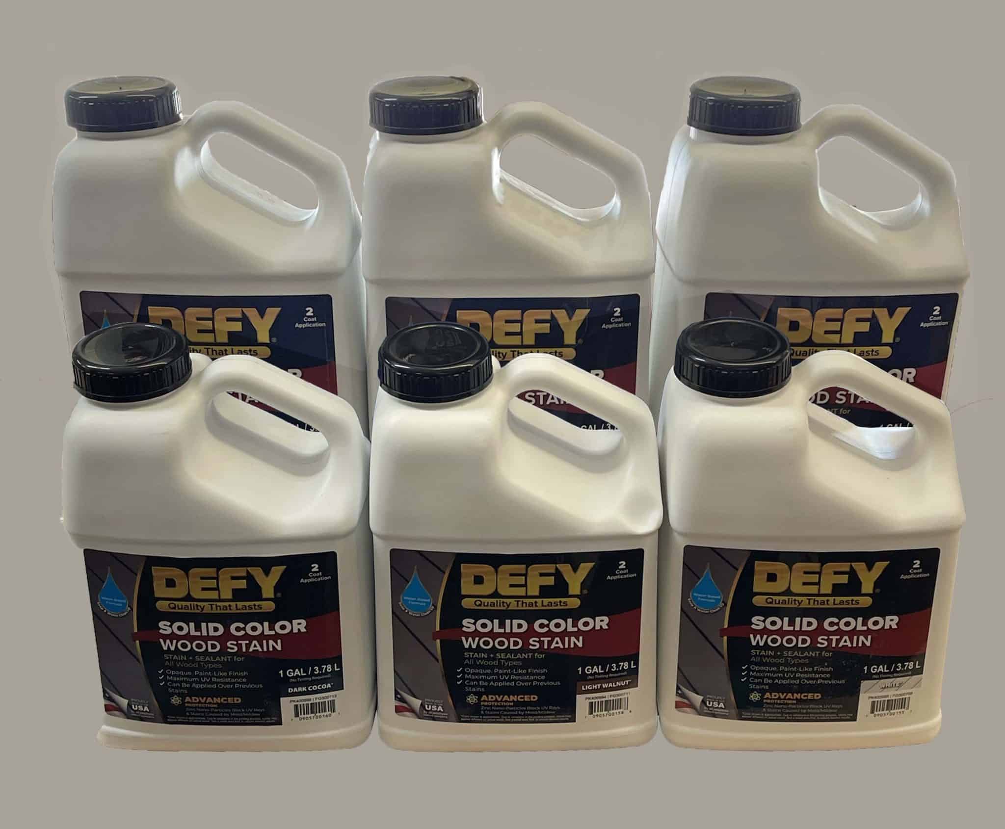 DEFY Solid Color Wood Stain | Capitol City Lumber