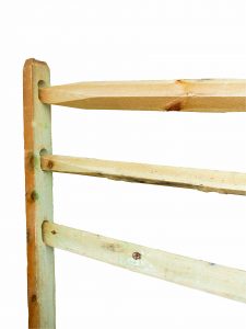 Split-Rail Treated Posts, 3 Hole | Capitol City Lumber