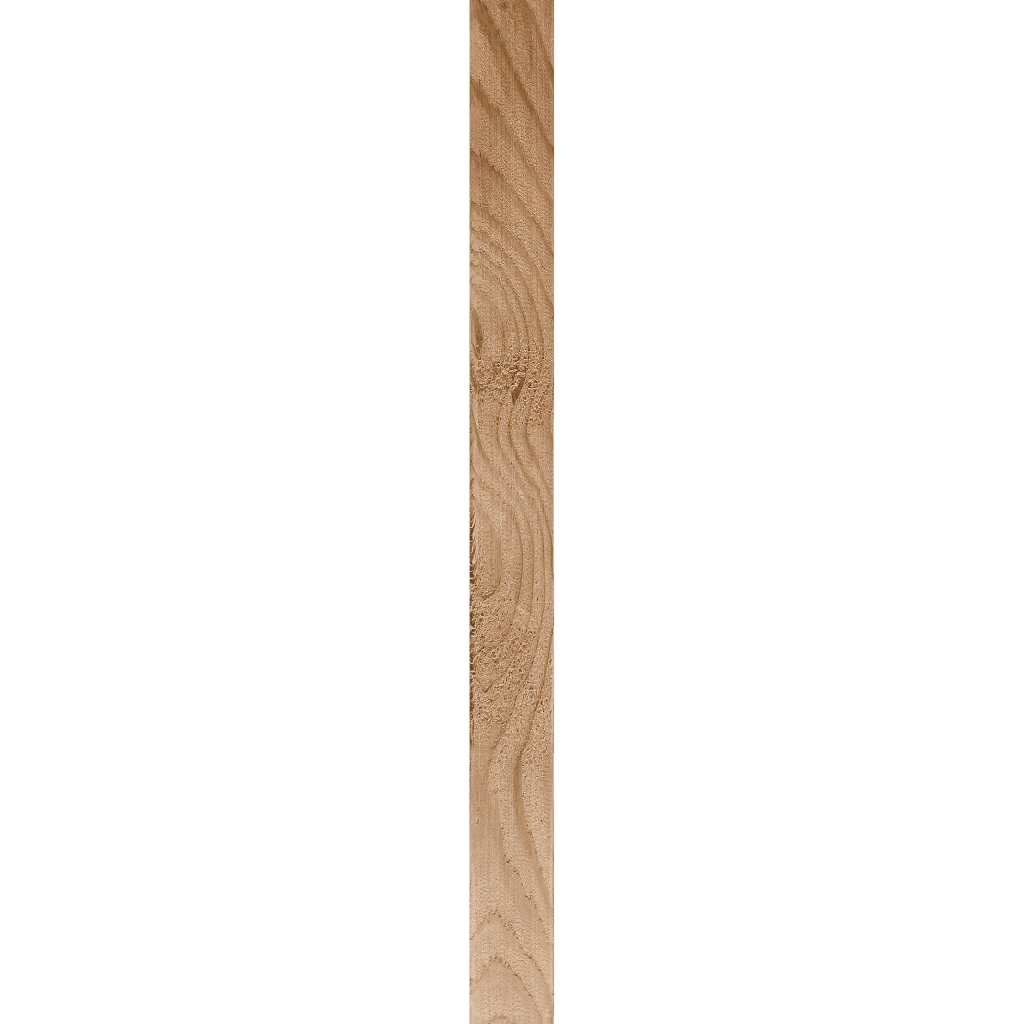 2x2 Western Red WR Cedar Clear S4S | CC Lumber Company