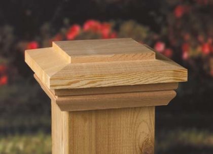 Hatteras Flat Top Post Cap | Capitol City Lumber