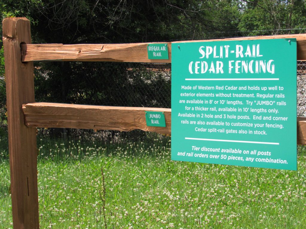 Split-Rail, Cedar Archives | Capitol City Lumber