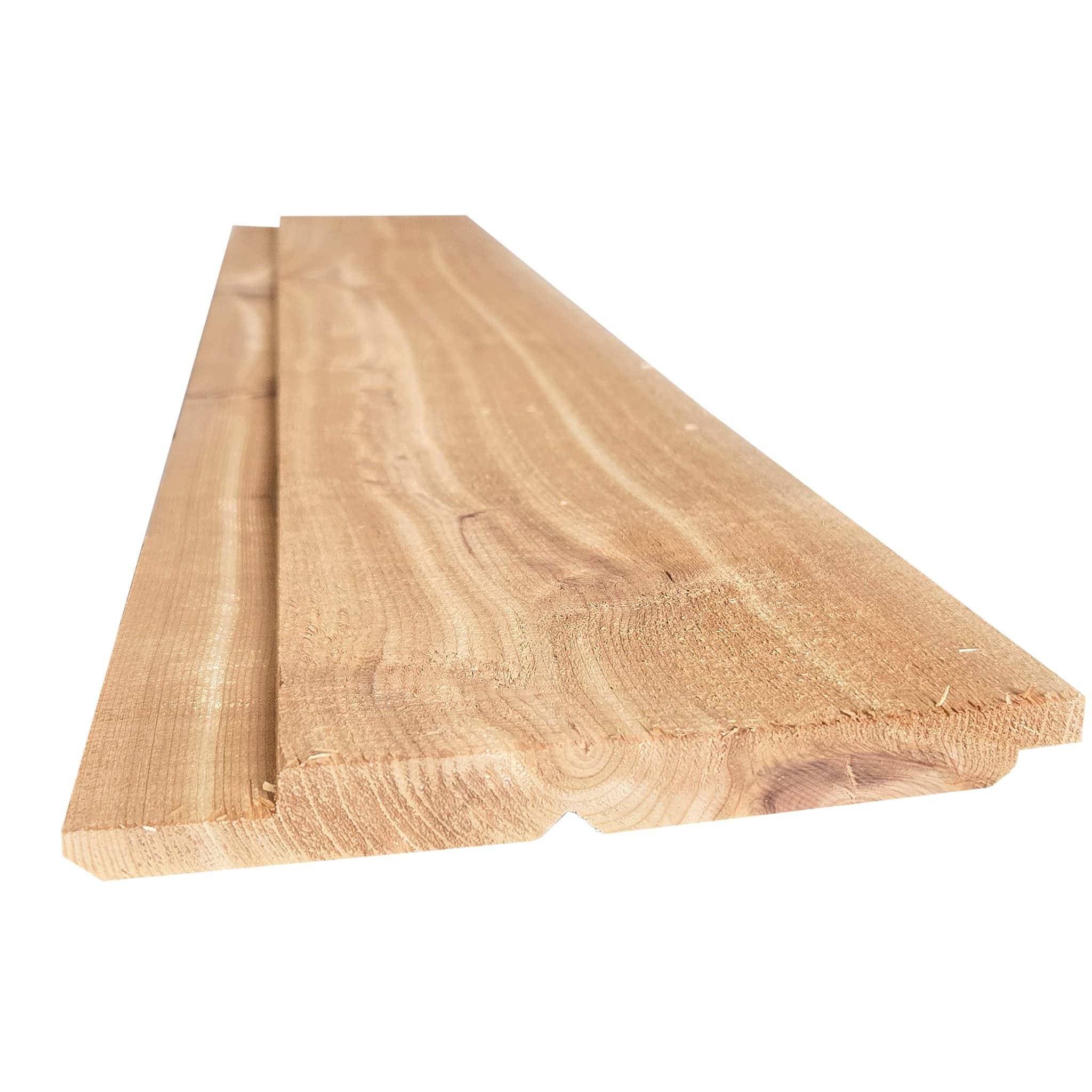 Western Red Cedar Channel Rustic Siding | Raleigh Lumber Co