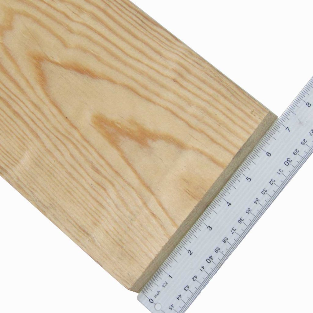 5/4x8 Clear Yellow Pine Lumber, S4S | Capitol City Lumber