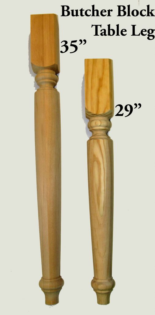 Butcher Block Table Legs | Capitol City Lumber