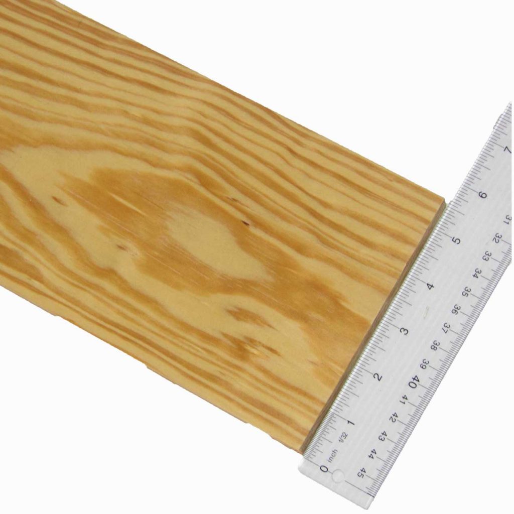 1/2x6 Clear Yellow Pine Lumber, S4S | Capitol City Lumber