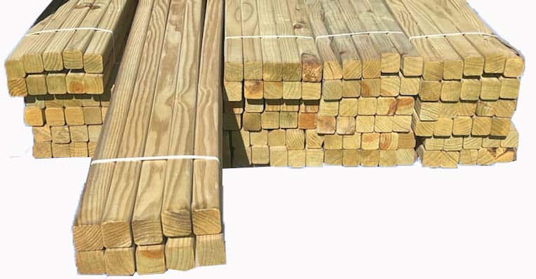 2x2 Culpeper Dry Treated Lumber | Capitol City Lumber