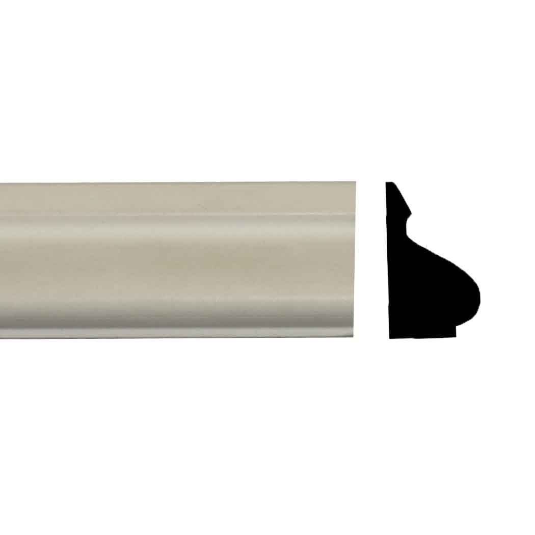 164 Base Cap PVC [11/16" x 1-1/8"] | Capitol City Lumber