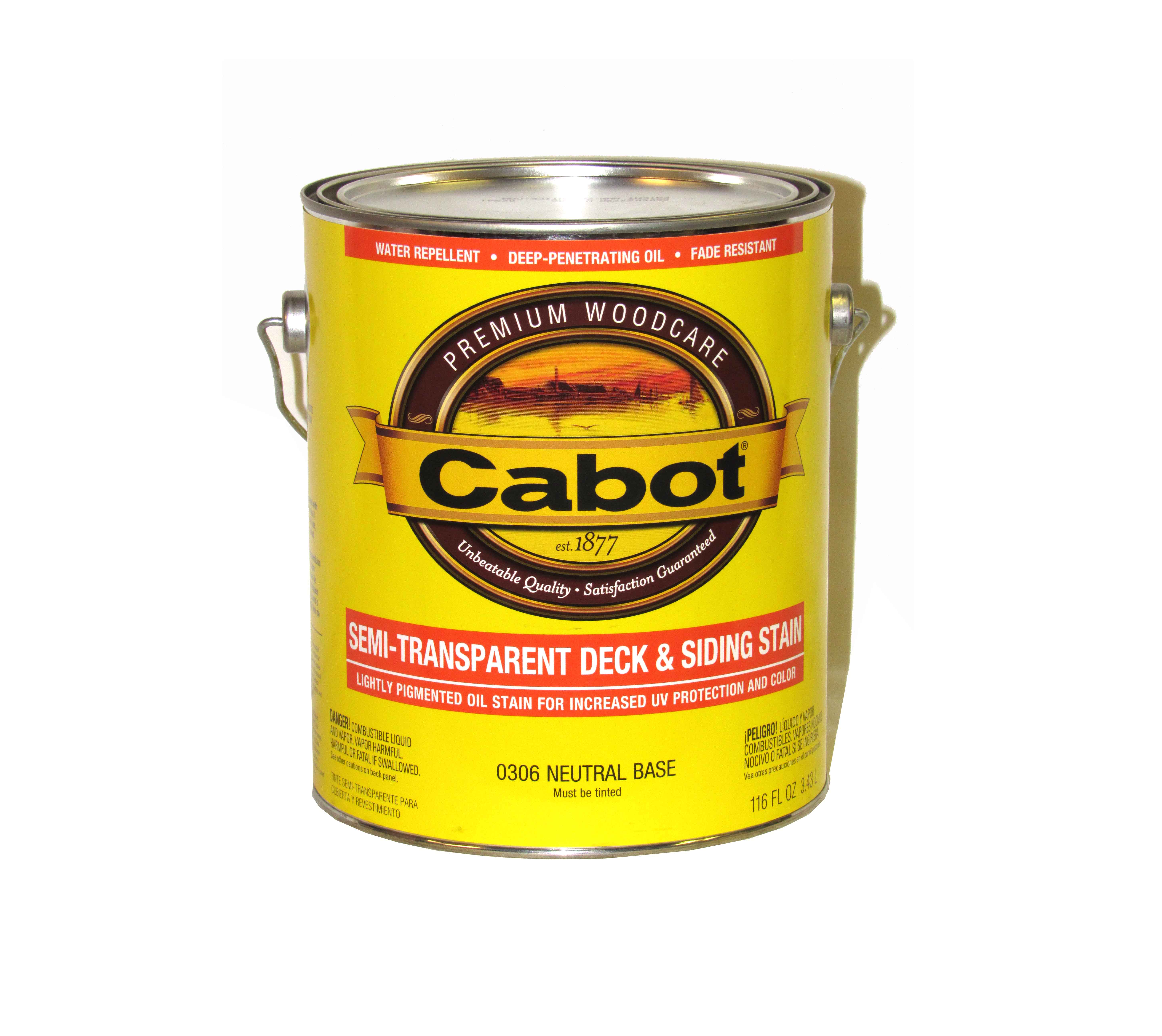 Cabot Semi-Transparent Deck and Siding Stain (300 Series) | Capitol ...