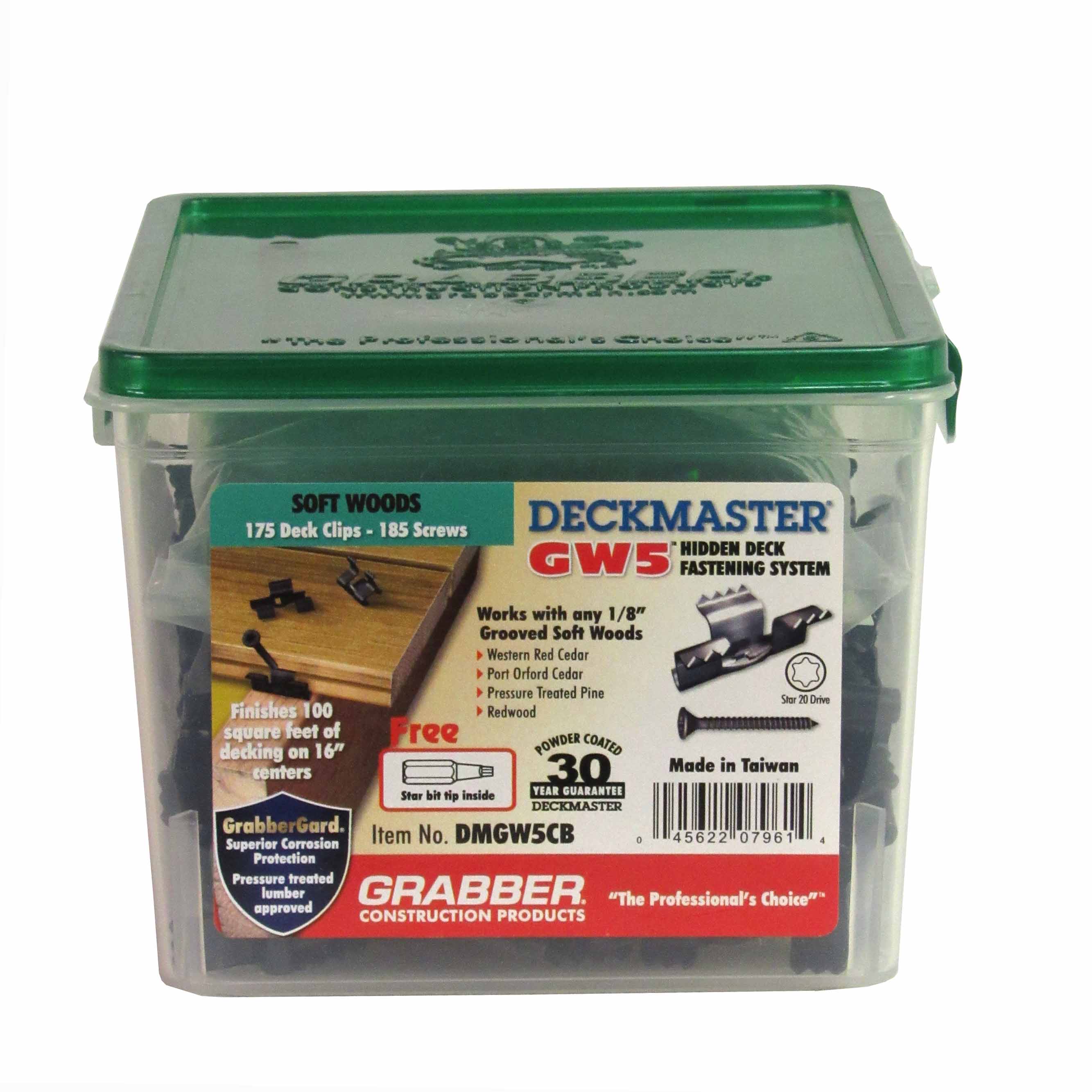 Deckmaster GW5 Hidden Deck Fastening System | Capitol City Lumber