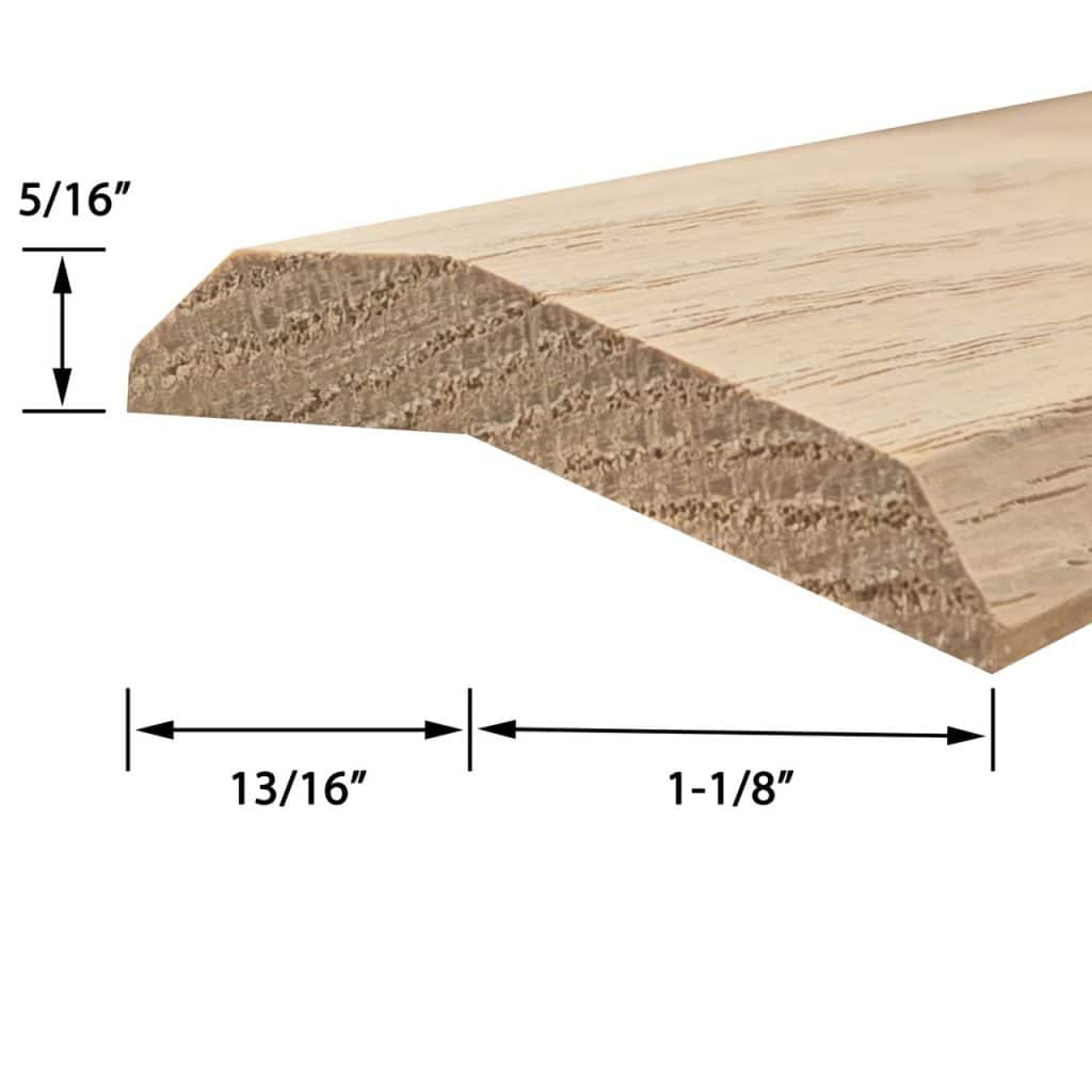 Oak Carpet Bar Trim 2″ | Capitol City Lumber