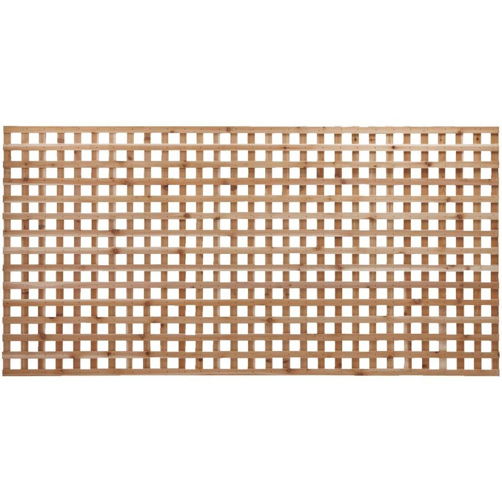 Square Woodway Premium Cedar Garden Lattice | Capitol City Lumber