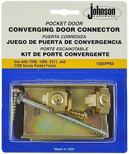 Johnson Pocket Door Converging Door Connector Kit | Capitol City Lumber