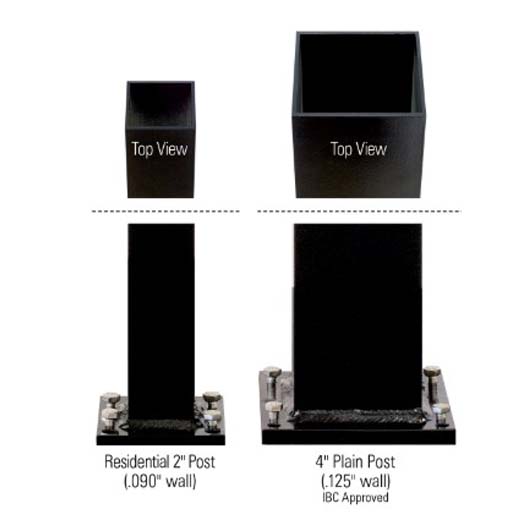 Westbury Aluminum Post w/ Cap and Skirt | Capitol City Lumber