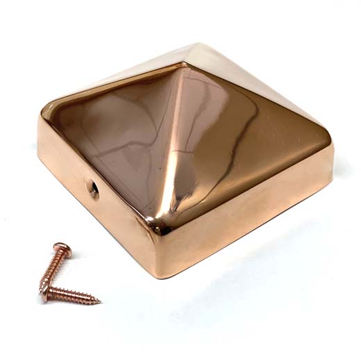 Heavy Duty Copper Pyramid Post Cap | Capitol City Lumber