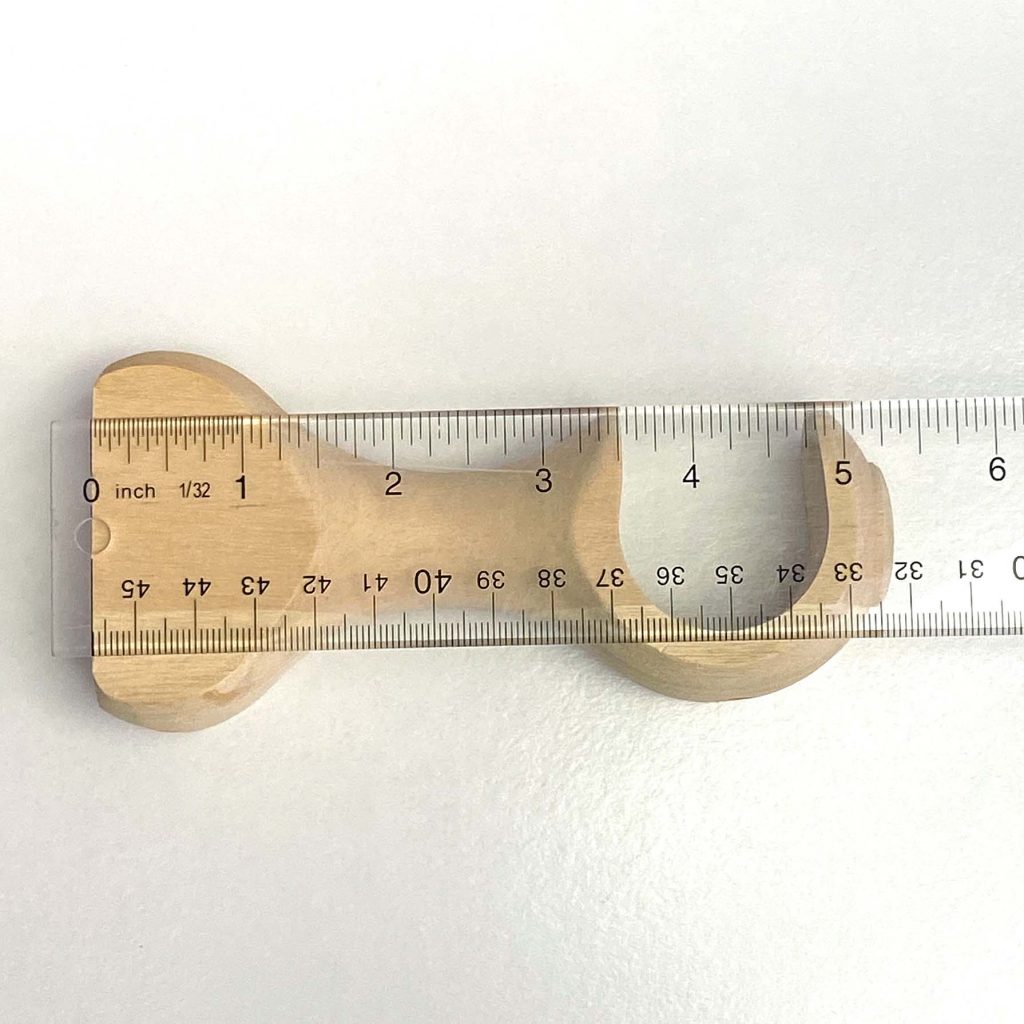 Unfinished Wooden European Round Bracket, pair | Capitol City Lumber