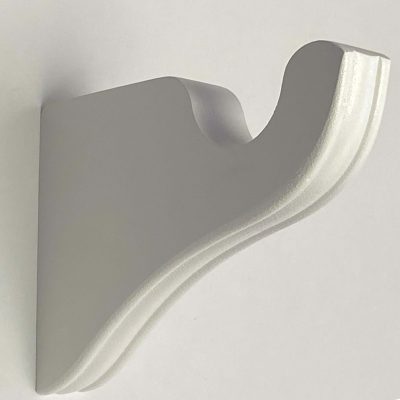 White Wooden Traditional Bracket (pair) | Capitol City Lumber