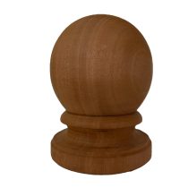 Mahogany Globe Post Tops | Capitol City Lumber