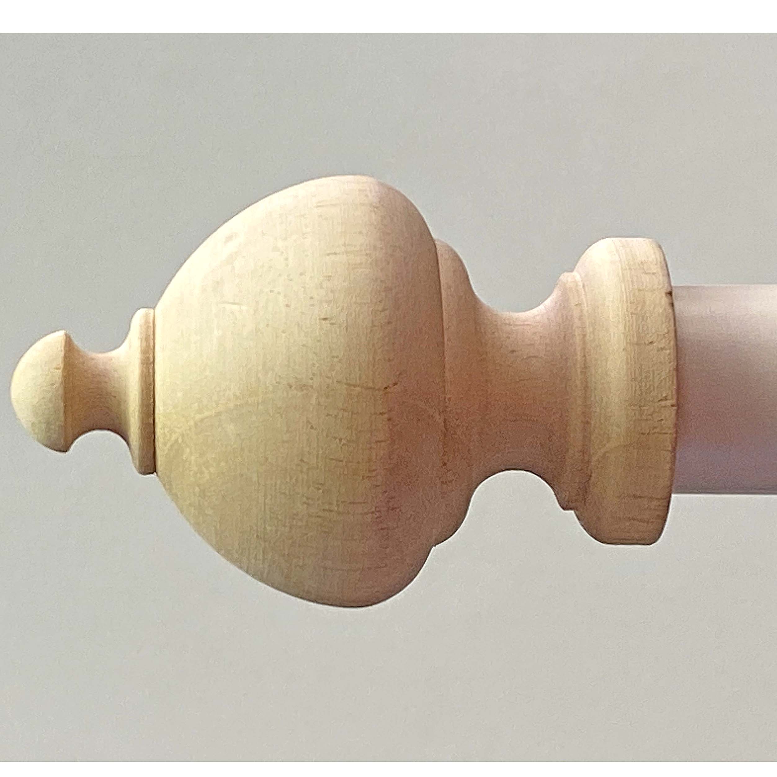 Unfinished Wooden Traditional Finials | Capitol City Lumber