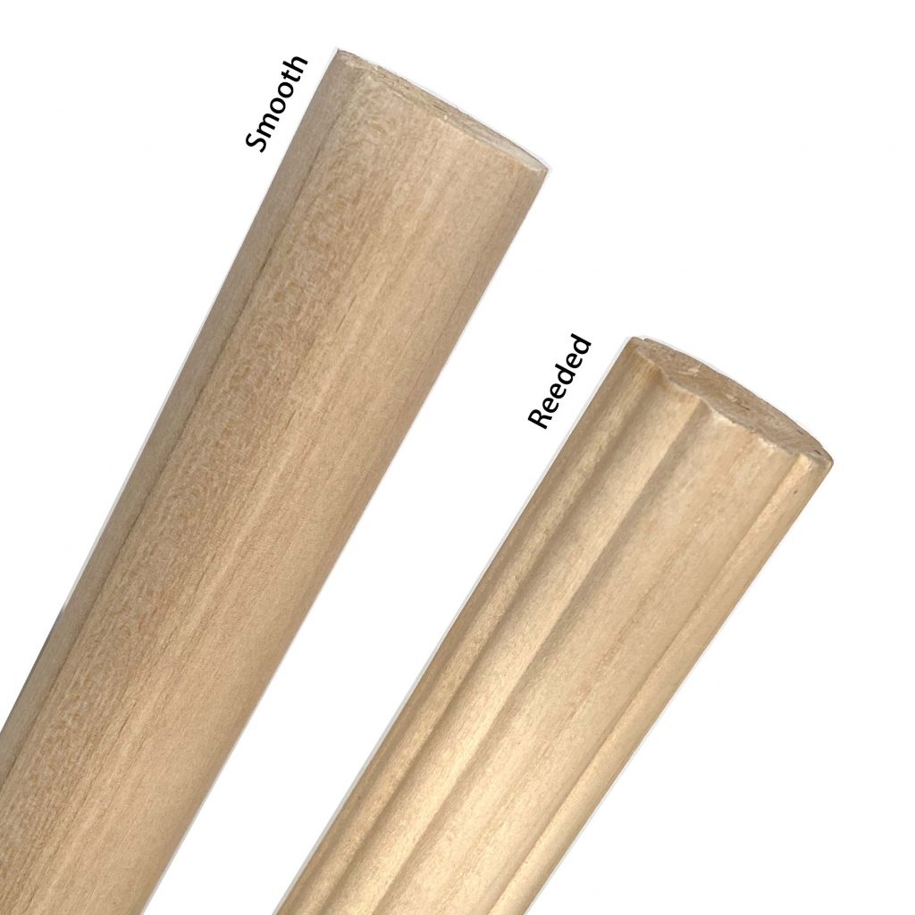 1-3/8" Unfinished Wooded Drapery Rods | Capitol City Lumber