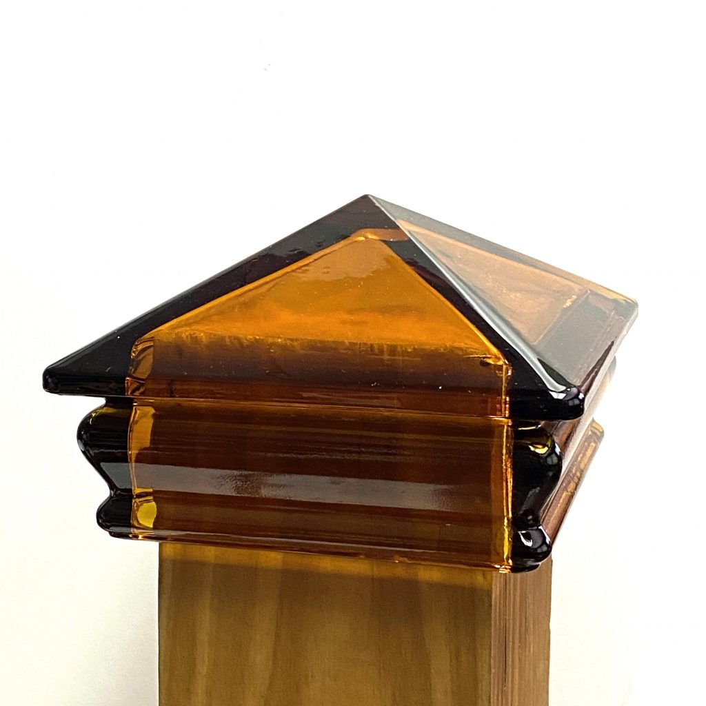 Glass Pyramid Post Cap | Capitol City Lumber