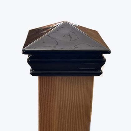 Glass Pyramid Post Cap | Capitol City Lumber