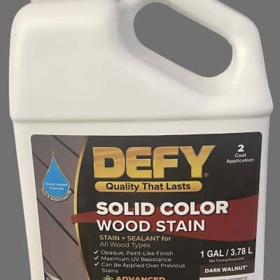 DEFY Solid Color Wood Stain | Capitol City Lumber