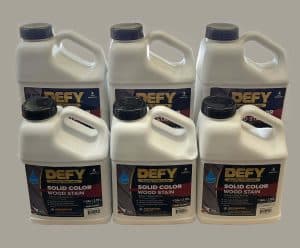 DEFY Solid Color Wood Stain | Capitol City Lumber