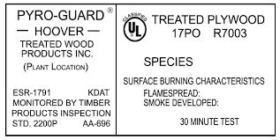 BC Graded Fire-Retardant Plywood | Interior Use