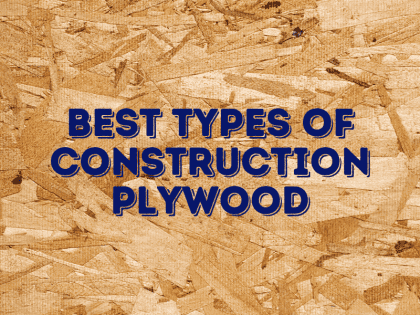 4 Best Types of Construction Plywood for Your Next Job Site