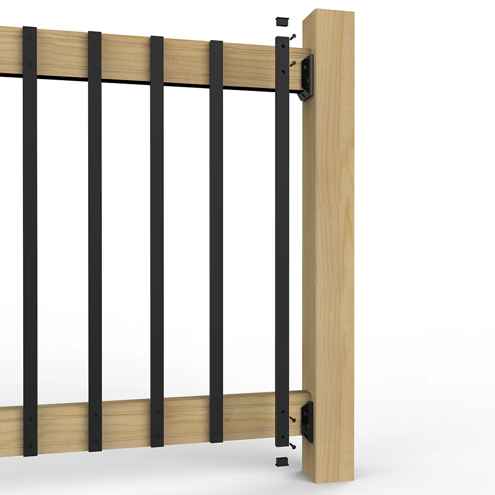 Traditional Face Mount Aluminum Balusters | Capitol City Lumber